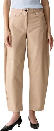 Karl Lagerfeld Femme, Pantalons, Beige, Taille: 36 FR Ikon Pantalon Large