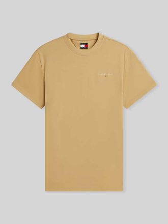 Tommy Jeans Slim Fit T-Shirt aus reiner Baumwolle