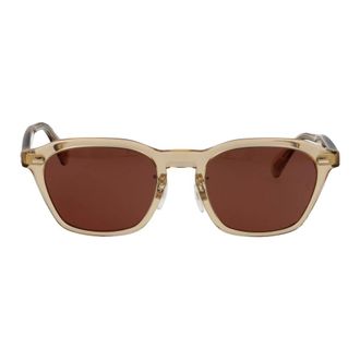 Oliver Peoples unisex, Accessoires, Beige, Taille: 52 MM Lunettes de soleil SUN &eacute;l&eacute;gantes
