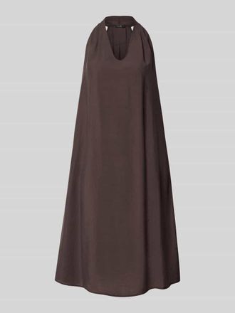 OPUS Neckholder-Midikleid mit Eingrifftaschen Modell Wordelia