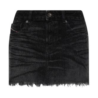Diesel Denim Skirts - - Skirts - Damen - Schwarzk - W28