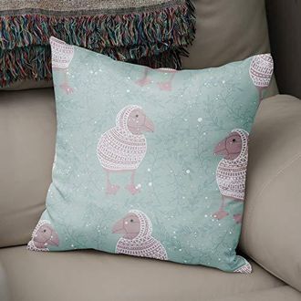 Bonamaison Le Jardin du Lin Kissen Zierkissenbezug Kissenbezug, Zufälliges Muster Dekoration, Für Zuhause Autos Büro Sofa Wohnzimmer Couch Schlafzimmer Dekor, 43