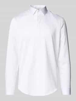 Jake*s Slim Fit Business-Hemd mit Kentkragen