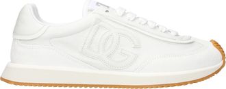 Dolce & Gabbana Baskets Dolce And Gabbana Cuir Blanc Homme