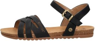 Mustang Femme, Chaussures, Noir, Taille: 40 EU Sandales Plates