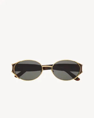 Saint Laurent Eyewear SLM919 Sunglasses - Gold