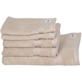 Sch&ouml;ner Wohnen Kollektion SCH&Ouml;NER WOHNEN Handtuch CUDDLY - 5er Set 50x100 cm, Natur