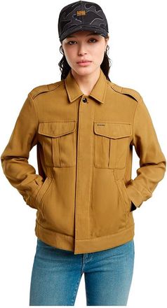 G-Star G-Star Damen Officer Jacke 2.0, Beige (dk fall D25206-D714-1395), S