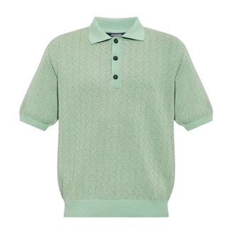 Jacquemus Miami Baumwoll-Polo - - Tops - Herren - Gr&uuml;n - M