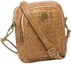 Les P'tites Bombes LPB LES PETITES BOMBES Laurine, Sac A BANDOULIERE-Banane Femme, Sable, Petit