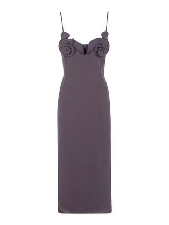 Magda Butrym Maxikleid - Braun