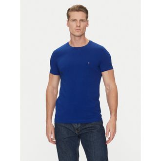 Tommy Hilfiger T-Shirt MW0MW10800 Blau Slim Fit