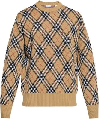 Burberry Herren, Strickwaren, Beige, SGröße