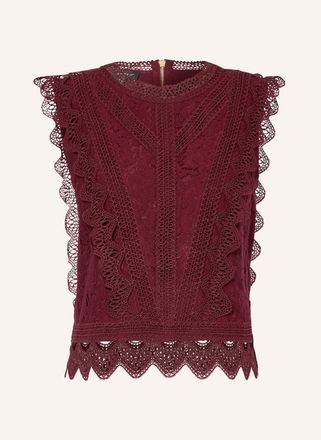 Apart Spitzentop rot