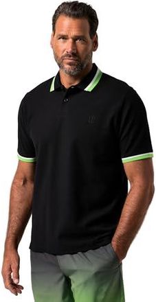 JP1880 WHITELISTED Jp1880 Poloshirt Flexnamic, Halbarm, BIS 8 XL Chemise, Noir, 4XL Hommes
