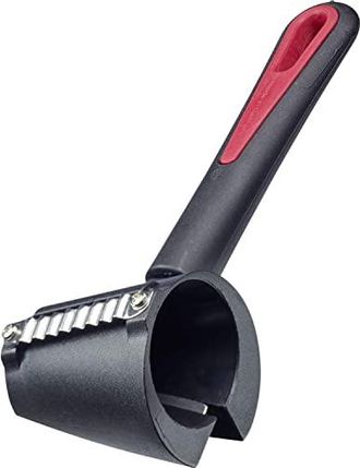 Westmark Deko-Hobel, Für dekorative Gemüsespiralen oder -figuren, Rostfreier Edelstahl/Kunststoff, Gallant, Schwarz/Rot/Silber, 29122270