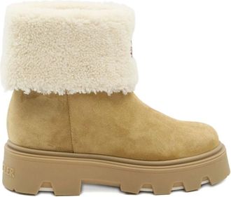 Moncler Femme, Chaussures, Brun, Taille: 37 1/2 EU Aurea Mid Bottes &agrave; cheville