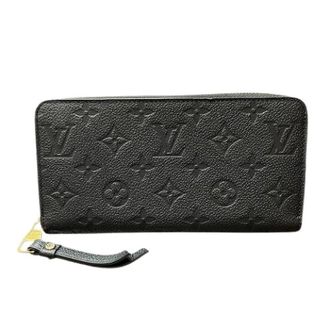 Louis Vuitton unisex, Pre-owned, Noir, Taille: ONE Size Pre-owned Zippy Wallet Empreinte Long Wallet