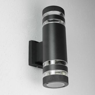 Licht-Erlebnisse Moderne Au&szlig;enwandlampe Up Down Haus Fassade