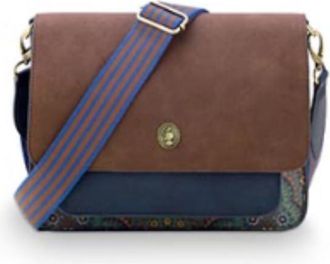 Pip Studio Fenna Cross Body Bag Medium Jabali Blue 25x7x20cm