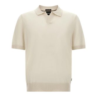 HUGO BOSS H-Lantoni Poloshirt - - Knitwear - Herren - Wei&szlig; - XL