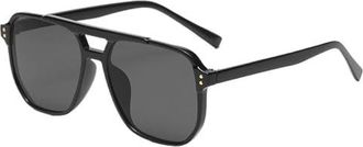 Generic Lunettes De Soleil Tendance For Homme Et Femme, Monture Large, Style Streetwear, Polaris&eacute;es, For La Conduite, Le Sport Et Les F&ecirc;tes.(Black)