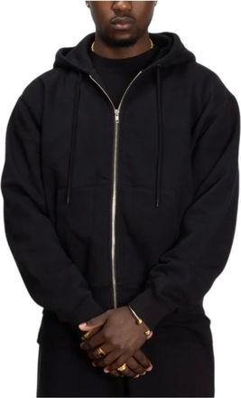 Patta Homme, Sweatshirts et sweats &agrave; capuche, Noir, Taille: 2XL Embro Classic Zip Up Hooded Sweater