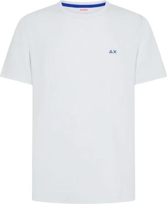 Sun 68 T-Shirt Piquet S/S - - Tops - Herren - Wei&szlig; - 3XL