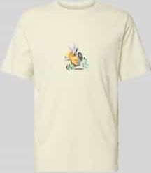 Jack & Jones T-Shirt mit geripptem Rundhalsausschnitt Modell VARENNA