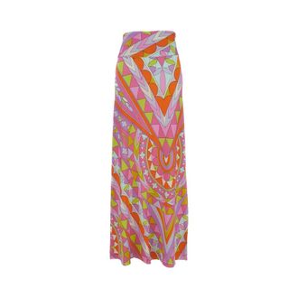 Pucci Femme, Jupes, Multicolore, Taille: 36 FR Maxi Skirt