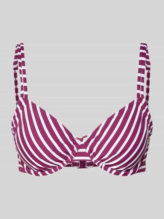 Venice Beach Bikini-Oberteil im Allover-Look Modell Tadu