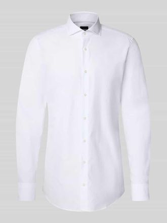 HUGO BOSS Slim Fit Freizeithemd aus reiner Baumwolle mit extra langem Arm Modell H-HANK-SP