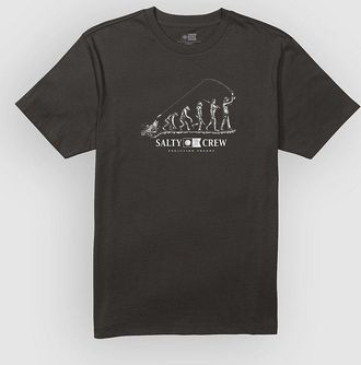 Salty Crew Evolution Theory T-Shirt black