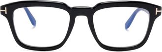 Tom Ford Eyewear lunettes de vue à monture carrée - Noir