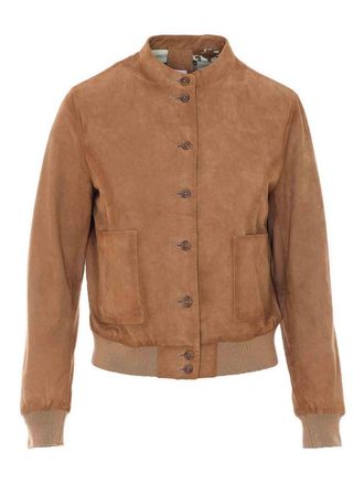 Bully Blouson En Cuir - Marron
