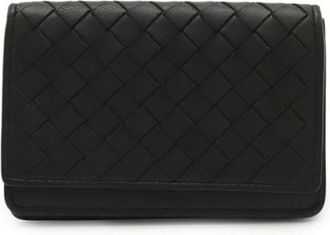 Bottega Veneta unisex, Pre-owned, Noir, Taille: ONE Size Portefeuille Pre-owned