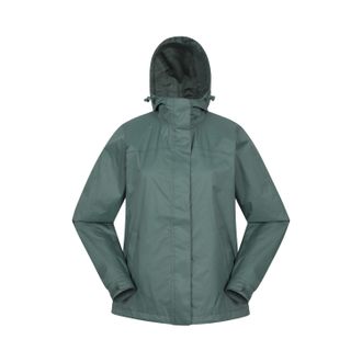 Mountain Warehouse Torrent Jacke, wasserfest f&uuml;r Damen (Helles Khaki)