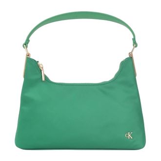 Calvin Klein Femme, Sacs, Vert, Taille: ONE Size Sac à bandoulière vert au style moderne