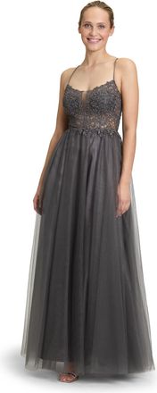 Vera Mont Damen 0352/4491 Kleid, Pavement, 38 EU