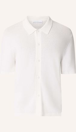 Kiefermann Kiefermann Strickhemd Laudrius weiss