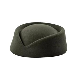 Generic Feutre pilulier dh&ocirc;tesse en Laine &agrave; Base de fascinateur, Fabrication de chapellerie 39 Cowboy Lot (Green, One Size)