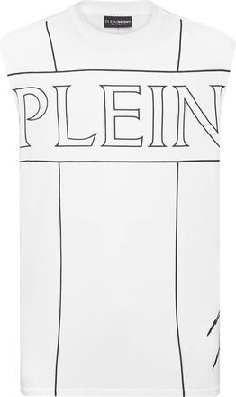 Plein Sport T-Shirt mit Logo-Print - Weiß