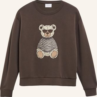 Comma Comma Sweatshirt braun