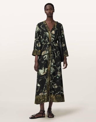 AllSaints Diana - Robe - Vert p&acirc;le Taravao