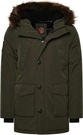 Superdry VINTAGE EVEREST PARKA M5011573A Surplus Goods Olive Taille XS