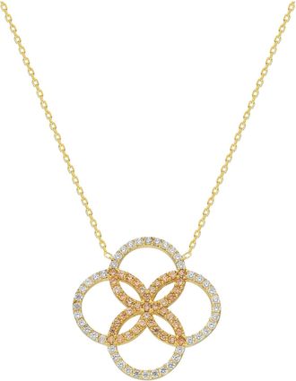 Dkeniz Dkeniz Kette 925/- Sterling Silber rhodiniert Gl&auml;nzend 42+3cm Zirkonia Wei&szlig;