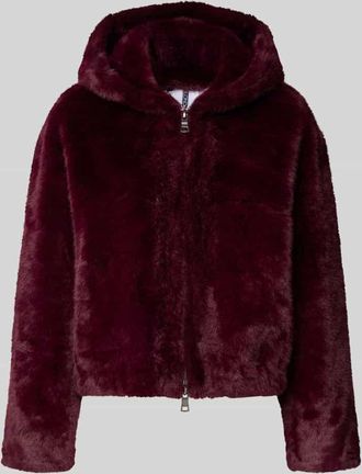 BLONDE No.8 Jacke aus Kunstfell mit Zweiwege-Rei&szlig;verschluss