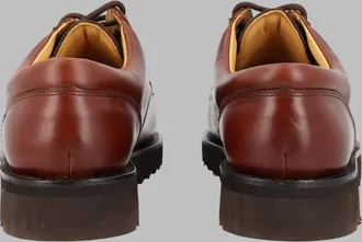 Paraboot Thiers Lace-Up Flat - Burgundy