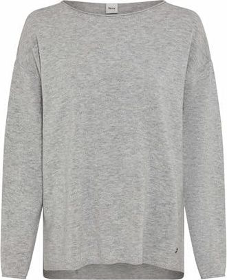 Brax Style.liz Merino Cashmere Pull-Over, 08 Cozy Grey, 40 Femme