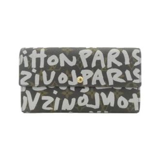 Louis Vuitton Portefeuille Long Vintage doccasion (Pliable) - Femme - Pre-owned - Brun - Taille: ONE Size